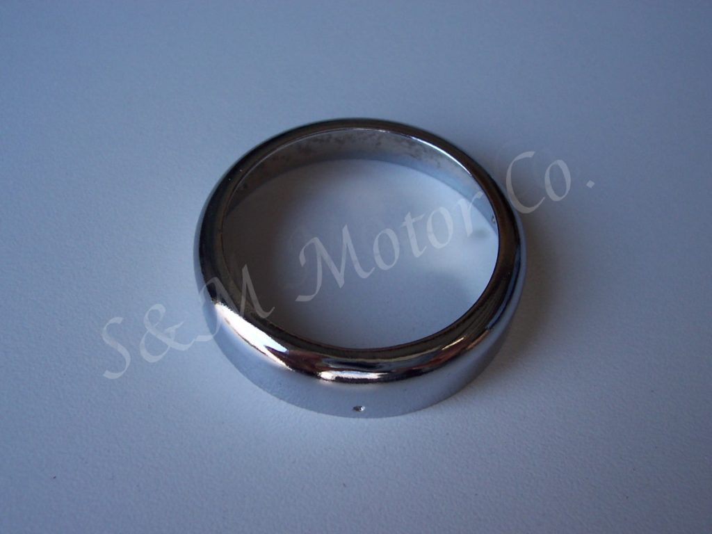 AJS MATCHLESS FORK TOP TUBE CAP BRACKET EAR RING CHROME – S&M Motor Co.