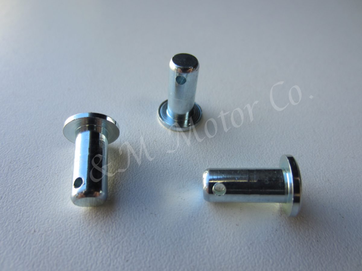 TRIUMPH T100 T120 TR6 FRONT BRAKE CABLE PIVOT PIN CLEVIS COTTER BSA 60 ...