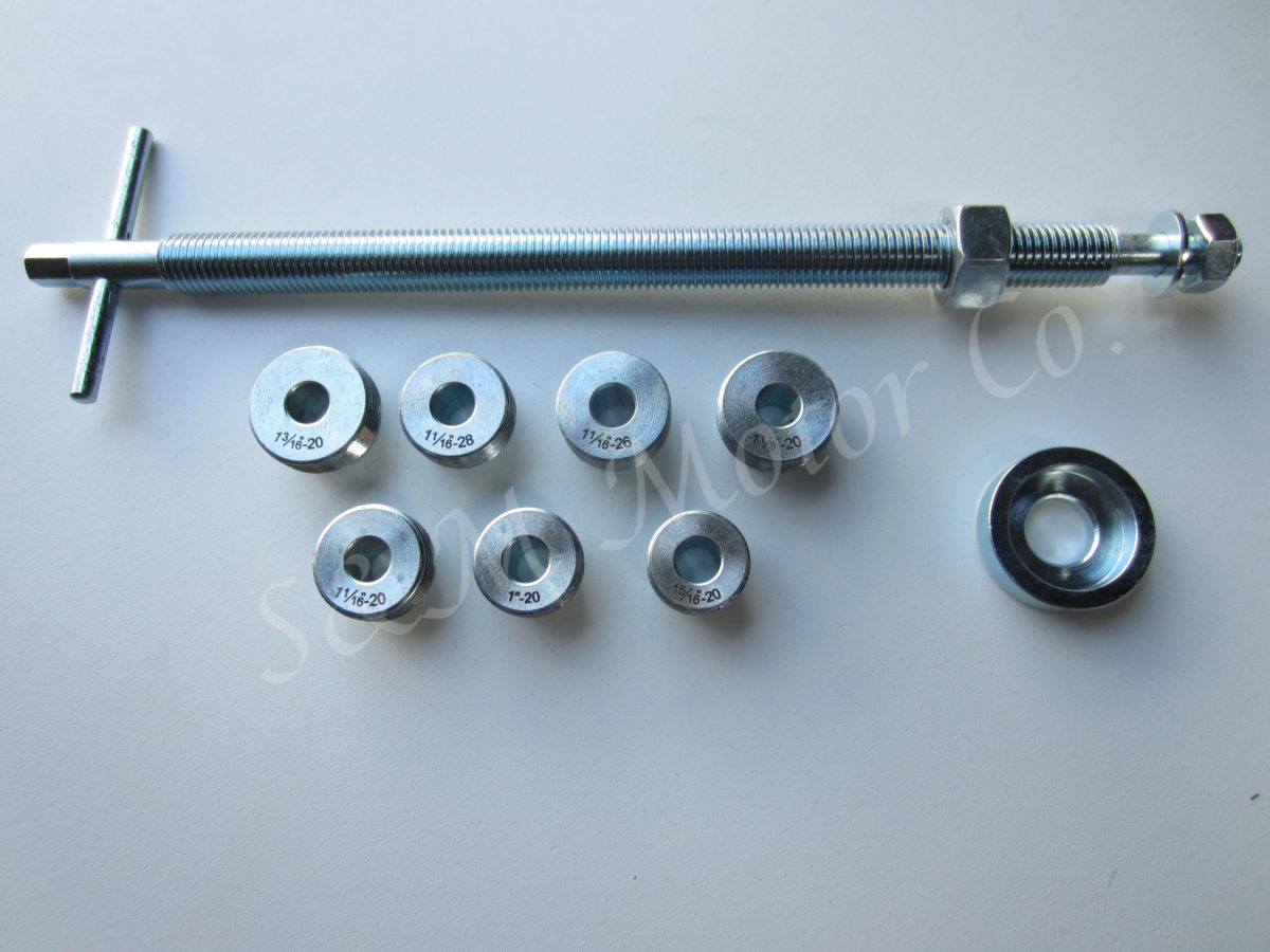FORK TUBE PULLER TOOL KIT 61-3350, 61-3824, Z161 BSA TRIUMPH NORTON AJS ...