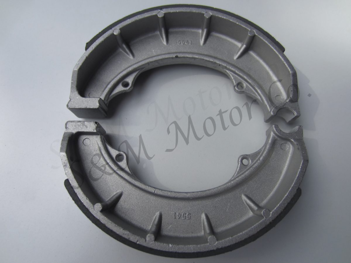 FRONT BRAKE SHOES SET BSA B44 A50 A65 LIGHTNING SPITFIRE 68-5541, 68 ...