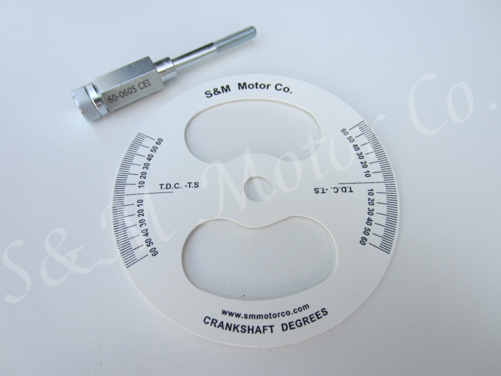 ENGINE TOP DEAD CENTER TDC IGNITION TIMING DISC TOOL 60-0605E TRIUMPH ...