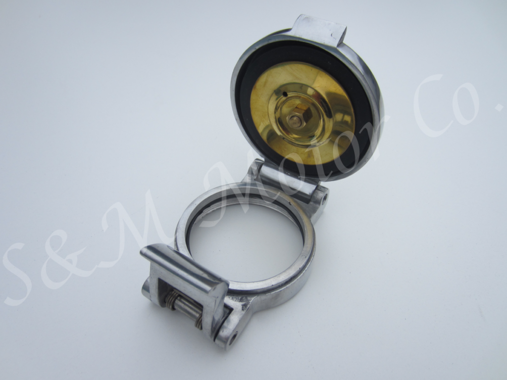 ASTON 2-3/4″ FLIP-UP GAS TANK CAP VINTAGE CAFE RACER HOT ROD BSA ...