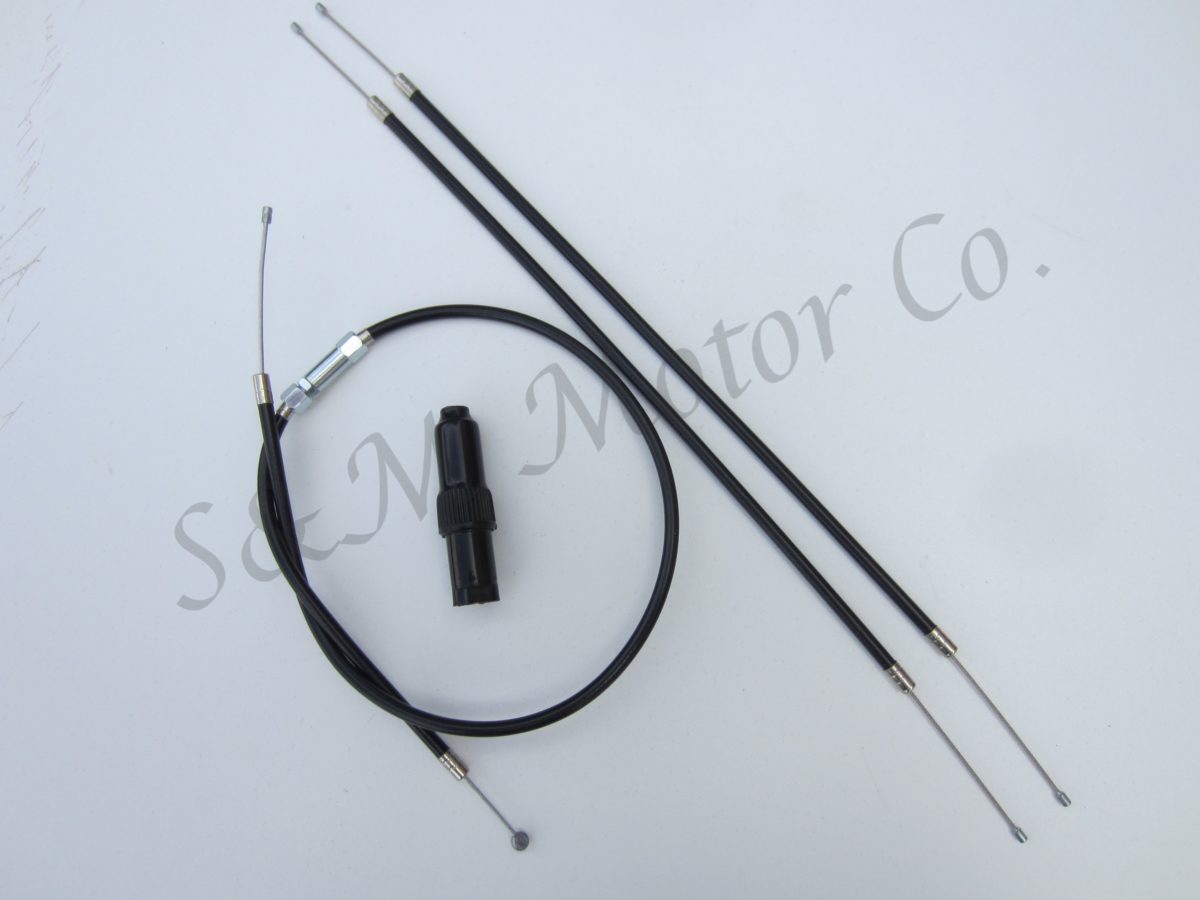 NORTON COMMANDO CHOKE CABLE ASSEMBLY US BAR 1969-74 06-0908, 03-3144 ...
