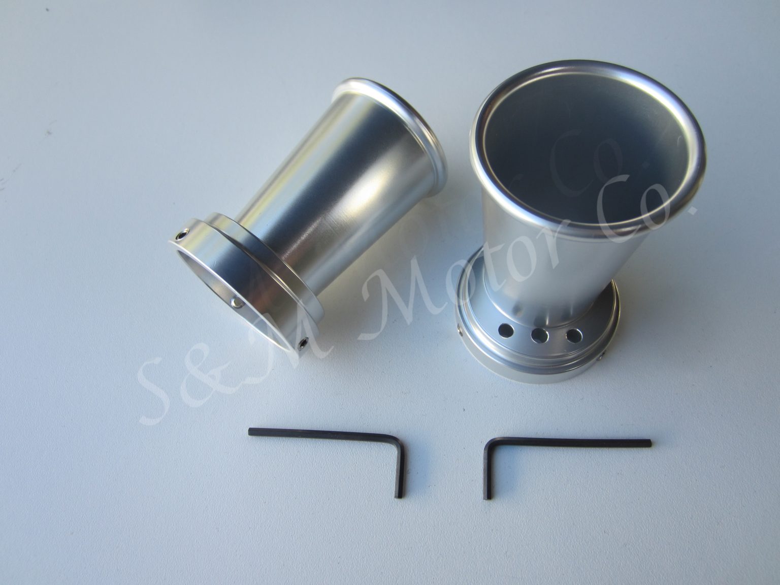 2 AMAL MK1 CARBURETOR VELOCITY STACK AIR INTAKE TUBE 928/076 BSA ...